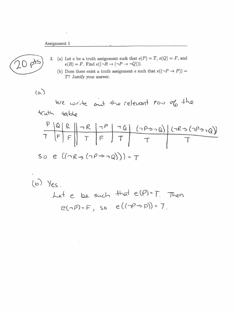 Assignment01 Solutions 3 | PDF