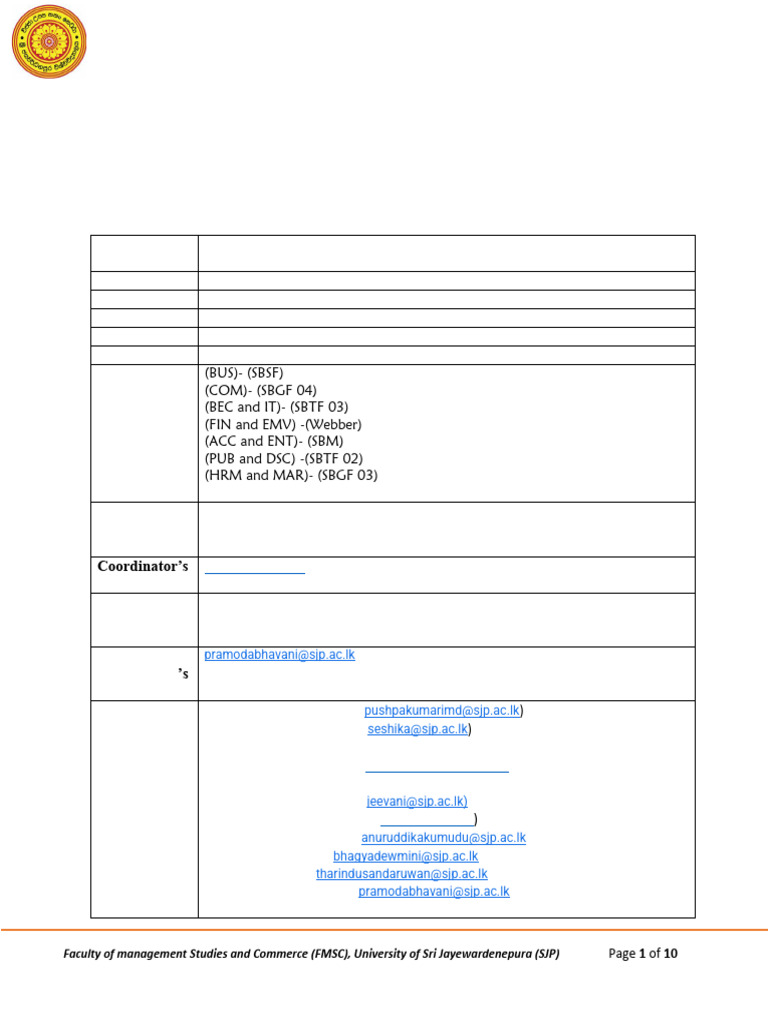 BUS 4370 Strategic Management Course Outline | PDF | Strategic ...