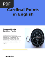 Puntos Cardinales Cardinal Points | PDF