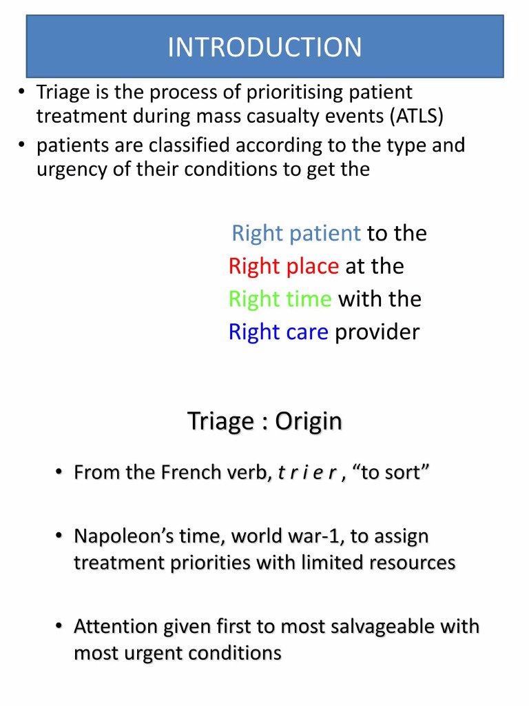 Triage | PDF
