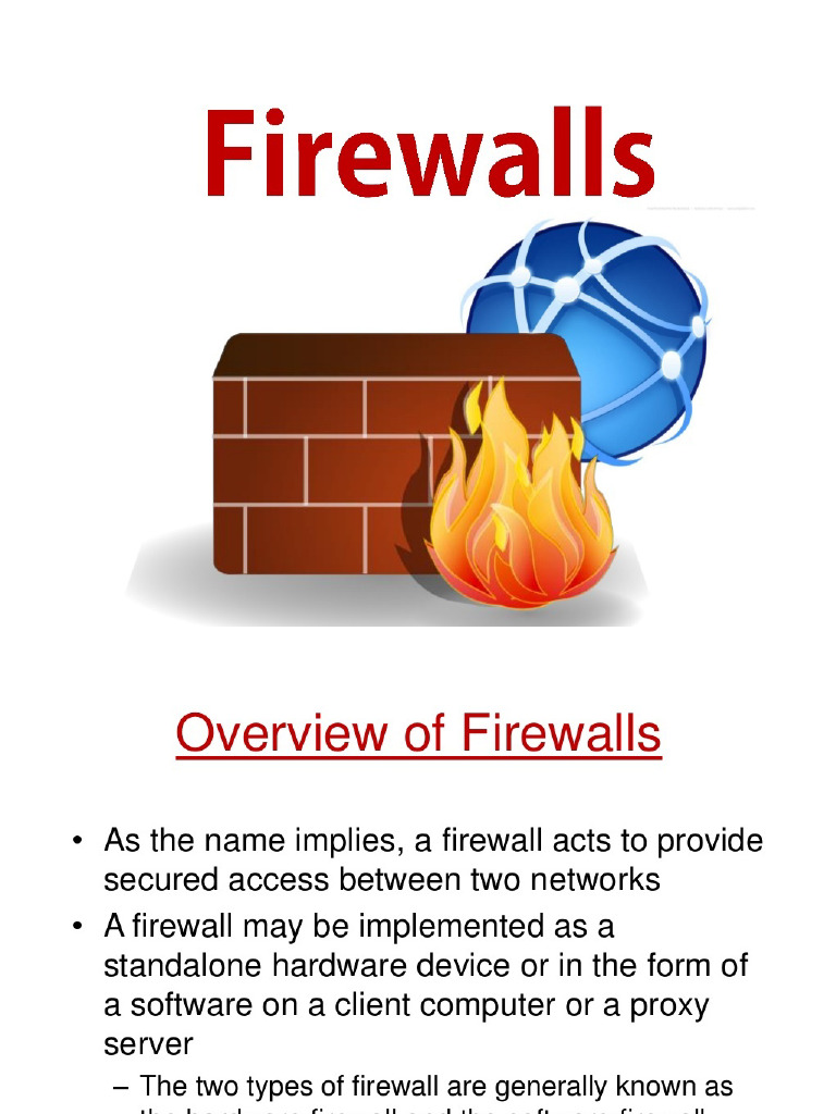 Firewall | PDF