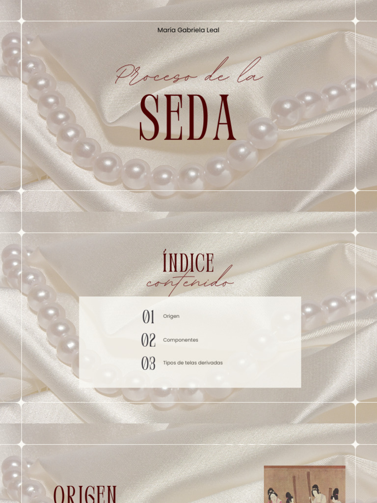 Historia de La Seda | PDF | Seda | Textiles