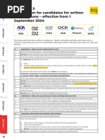 JCQ Removing Question Paper Packets Final May 2023 | PDF