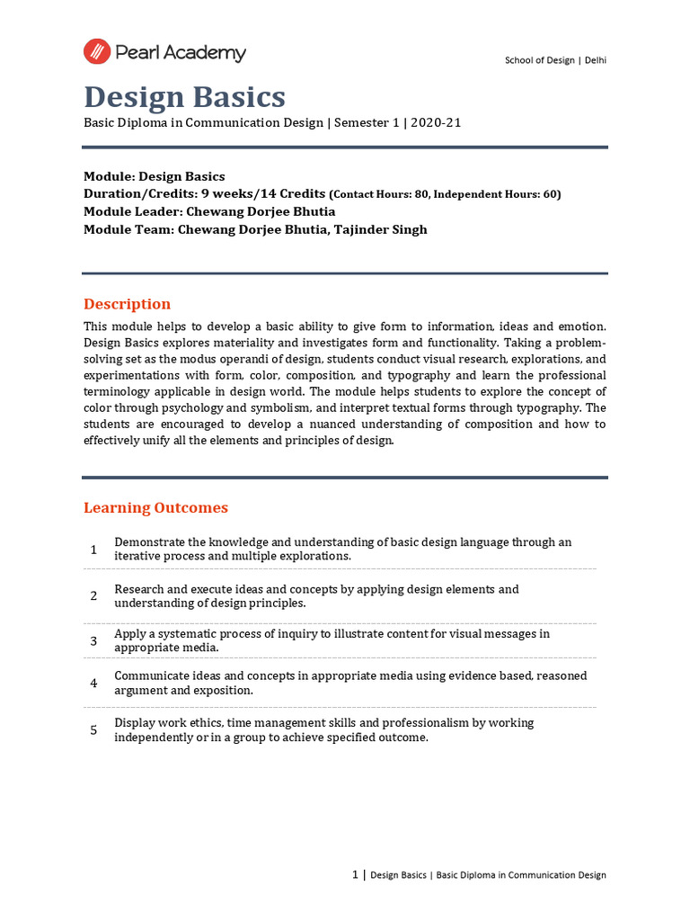 D L1 Design Basics-PA230821 Delhi | PDF | Typography | Adobe Photoshop