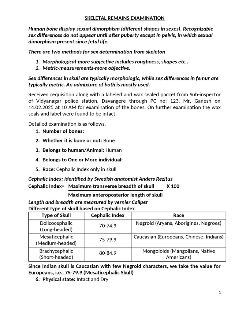 Skeletal Remains Skull & Mandible | PDF | Skull | Pelvis