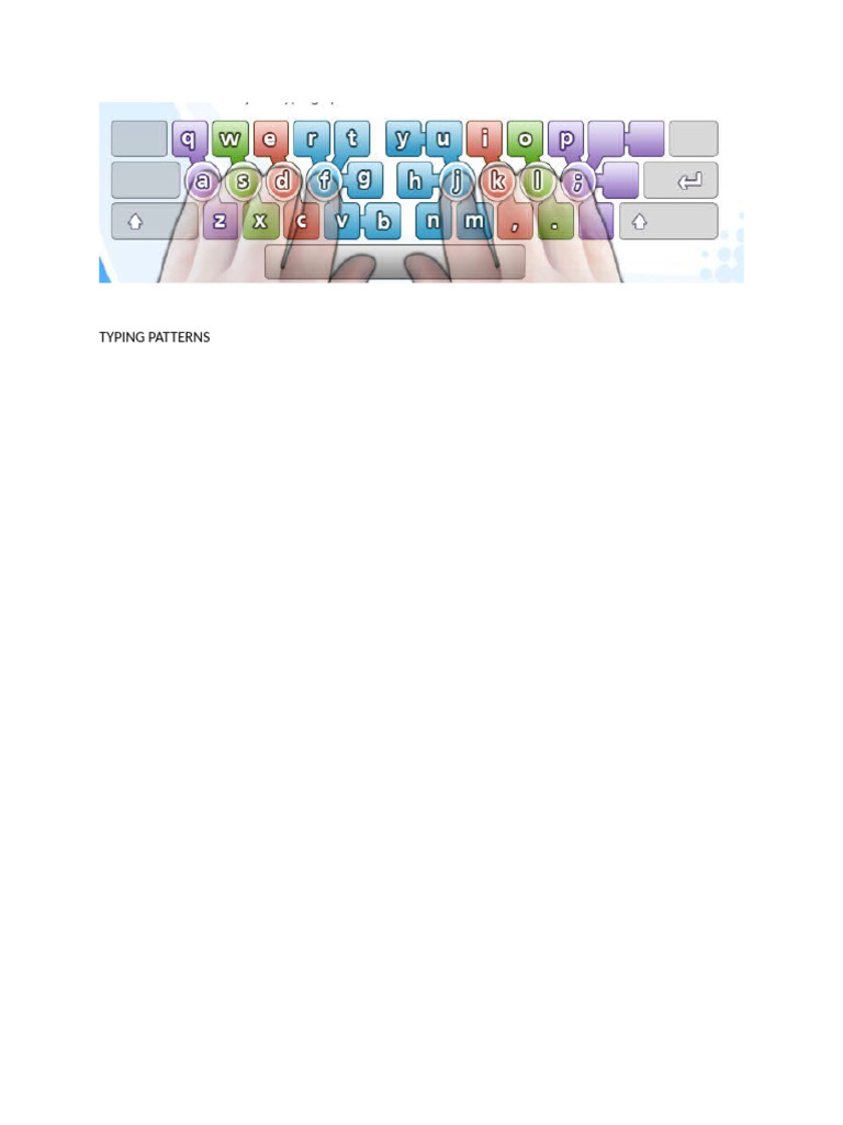 Typing Patterns | PDF