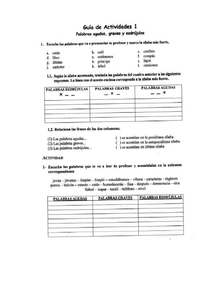 Acentuación - Laís | PDF