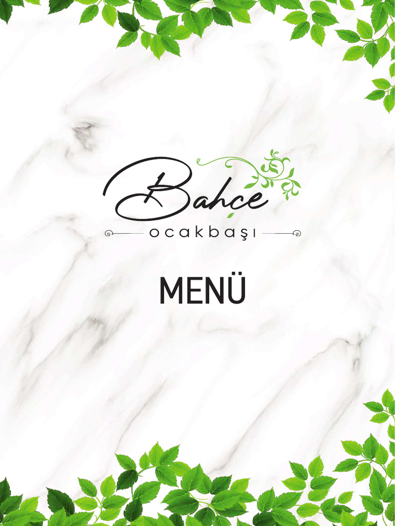 Bahce Ocakbasi Menu | PDF