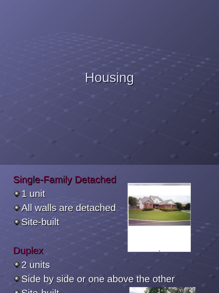 Housing | PDF
