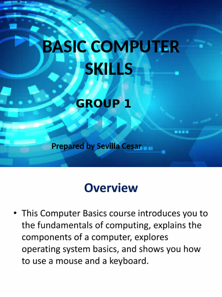 BASIC-LEARNING-COMPUTER | PDF