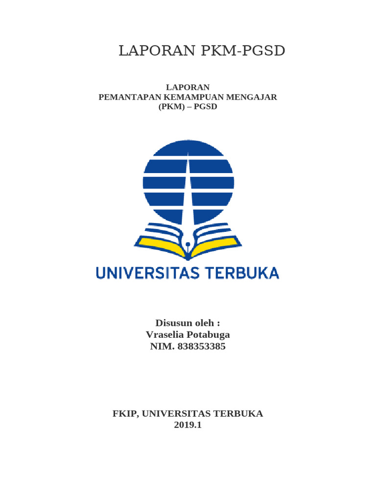 Contoh Laporan PKM | PDF