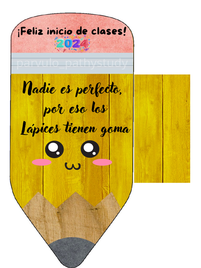 Feliz Inicio A Clases Lapiz | PDF