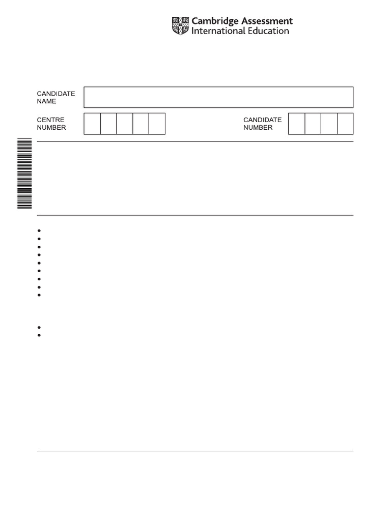 November 2022 (v1) (9-1) QP - Paper 3 CAIE Physics IGCSE | PDF | Isotope | Ionizing Radiation