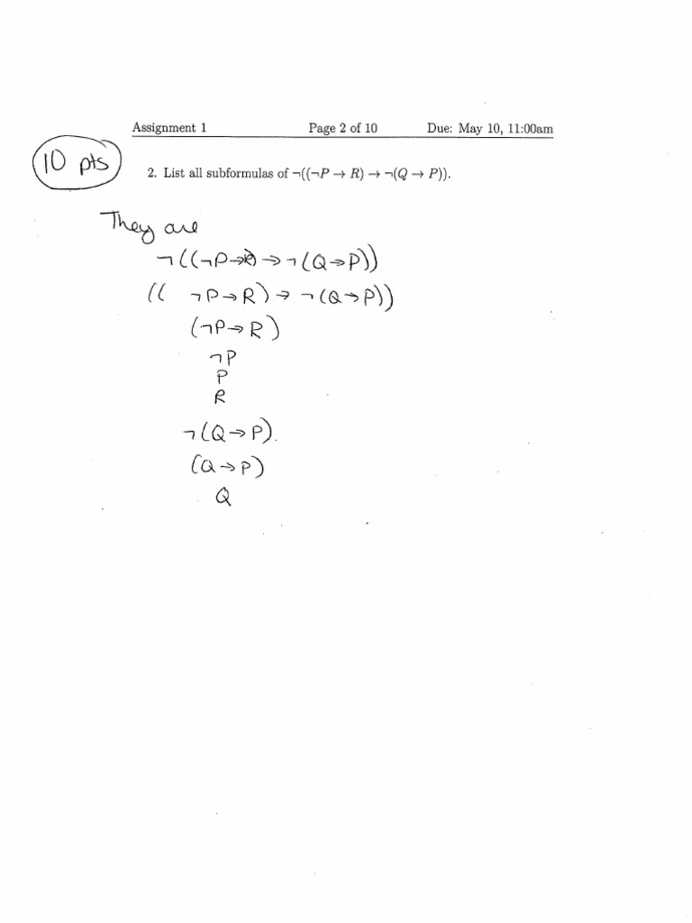 Assignment01 Solutions 2 | PDF
