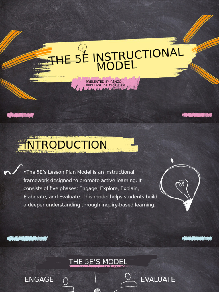 ARELLANO - UNIT 1 - LESSON 2 - 5e's Model Lesson Plan | PDF | Learning | Lesson Plan