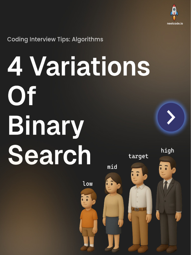 4 Variations of Binary Search | PDF