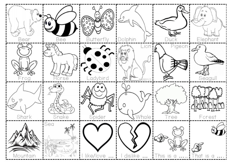 3.10 Nature - Pictionary | PDF