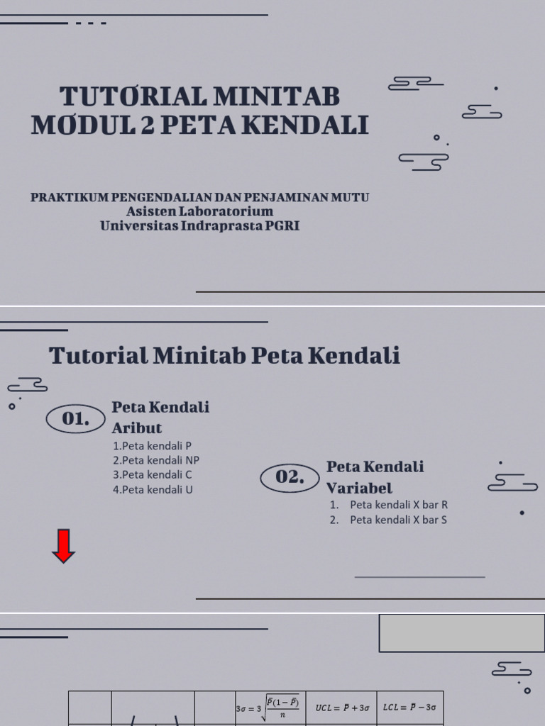 Tutorial Minitab M2 Peta Kendali | PDF