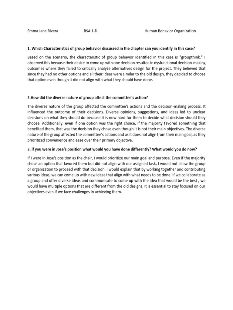 Chapter 9 Case Study_Rivera | PDF