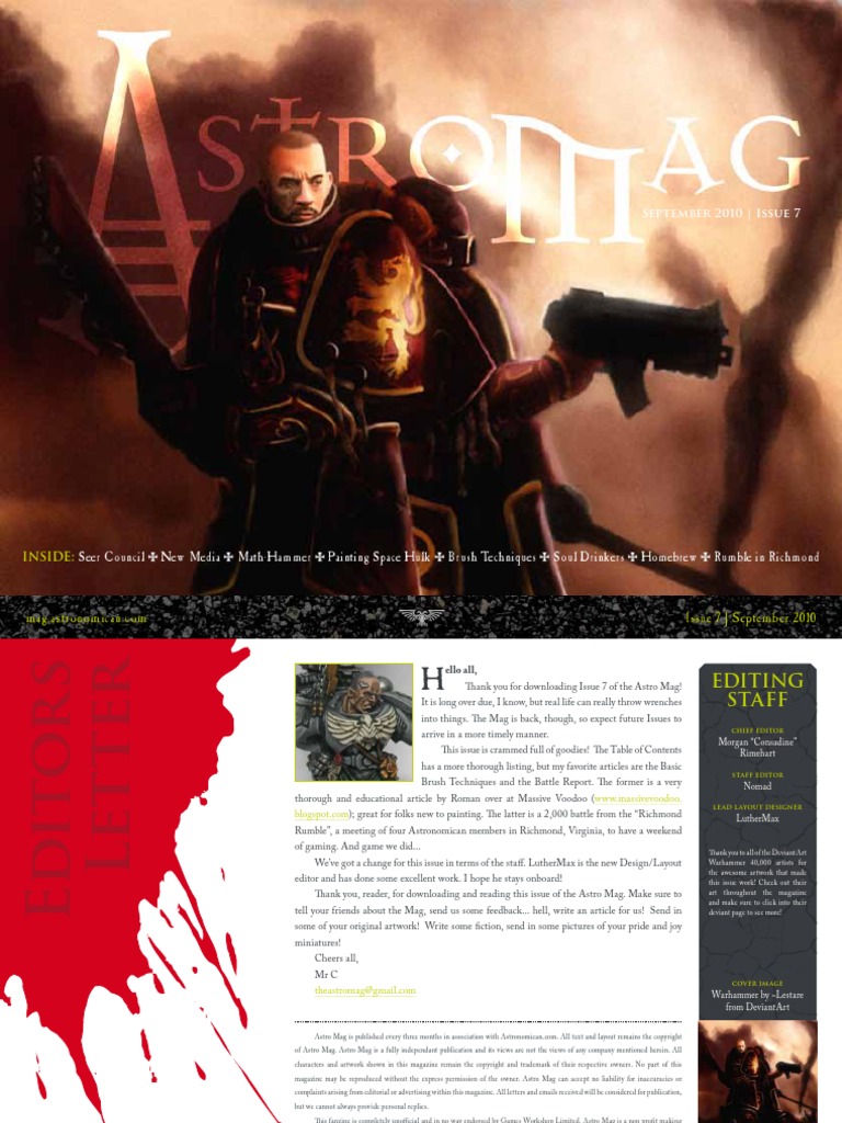 Astro Mag Issue 7 | PDF | Color | Paintings