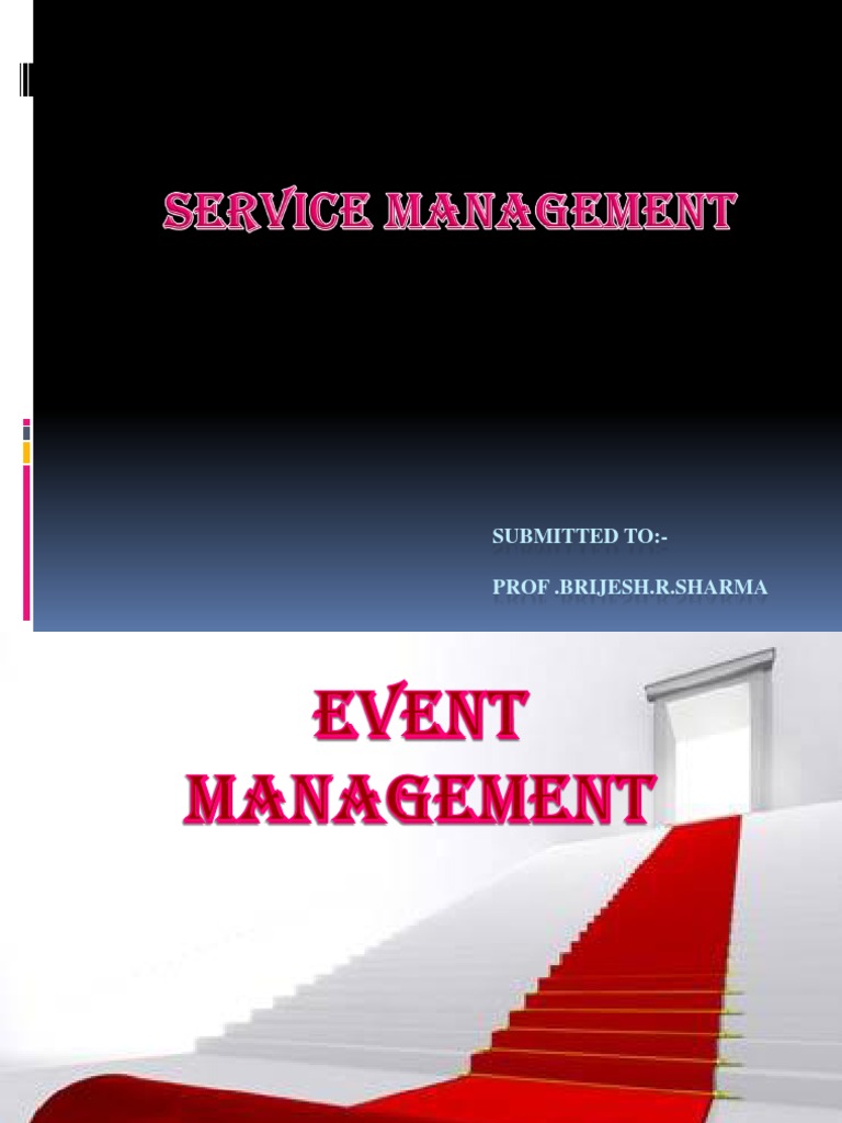 Event Management | PDF | Business | Economies
