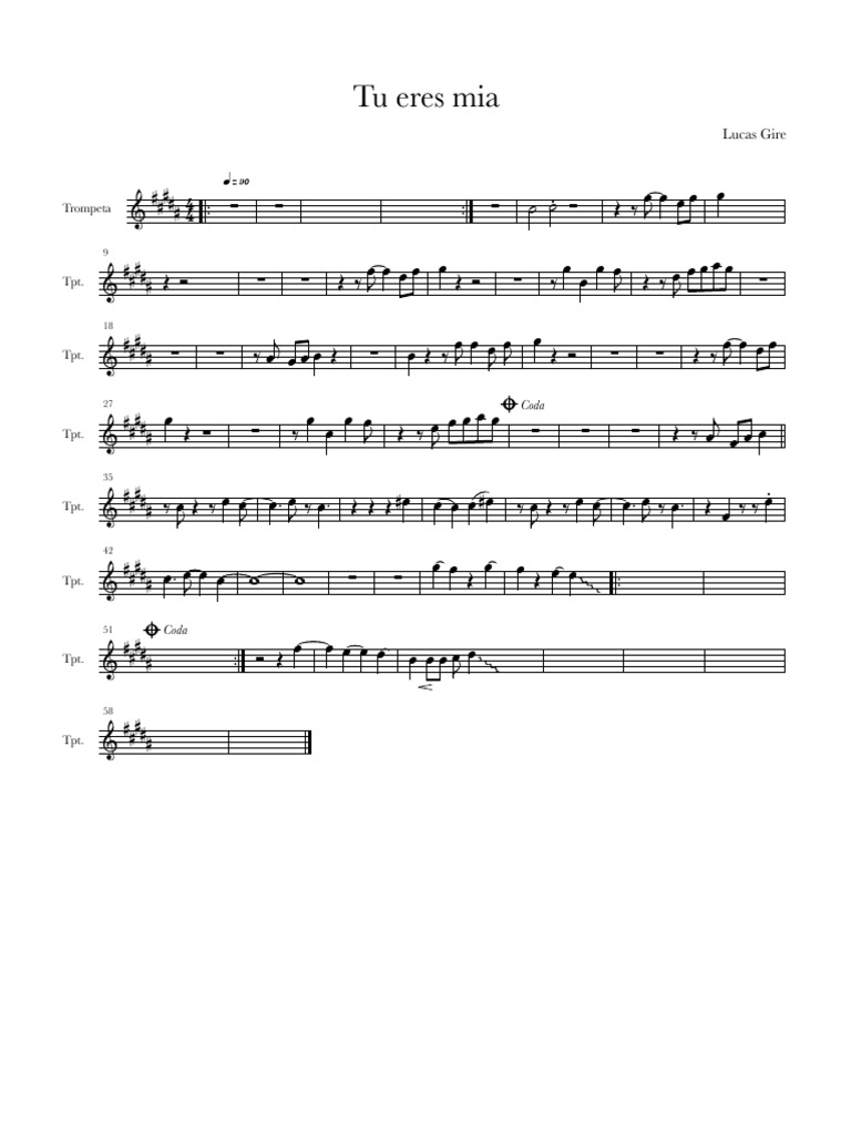 Tu Eres Mia | PDF