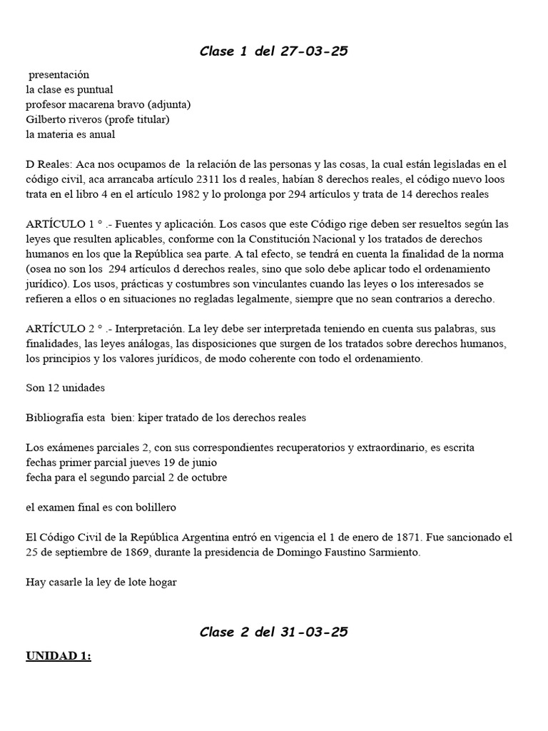 Derecho Reales | PDF | Posesión (Ley) | Posesión adversa