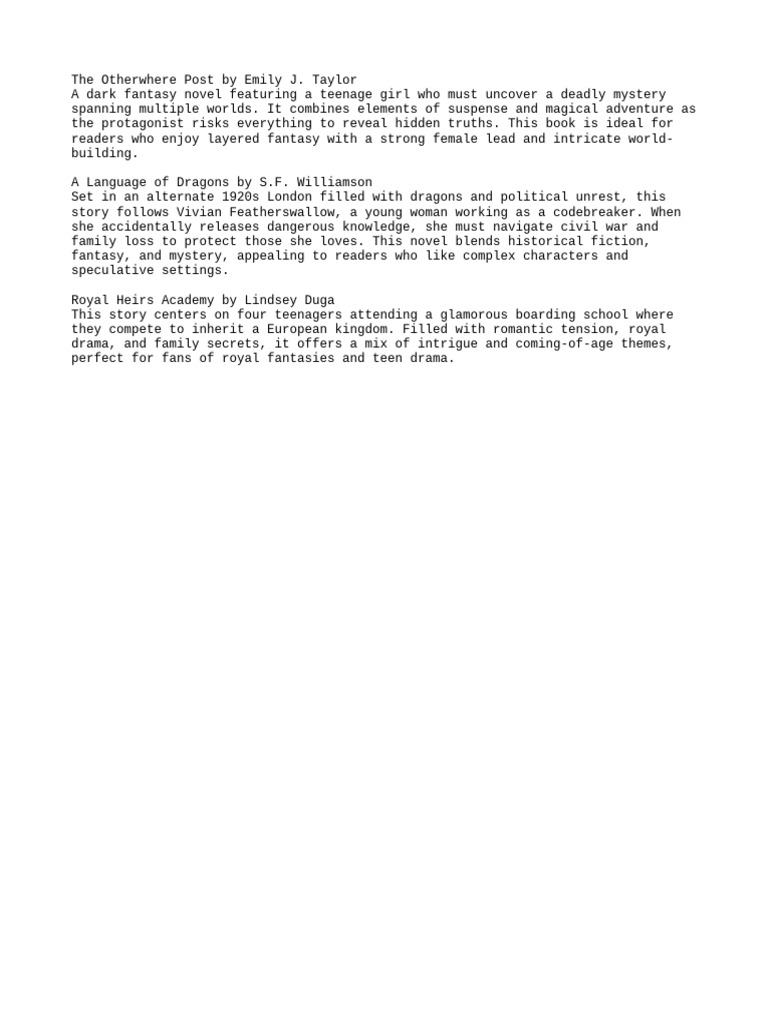 Resume of My Readings Books | PDF