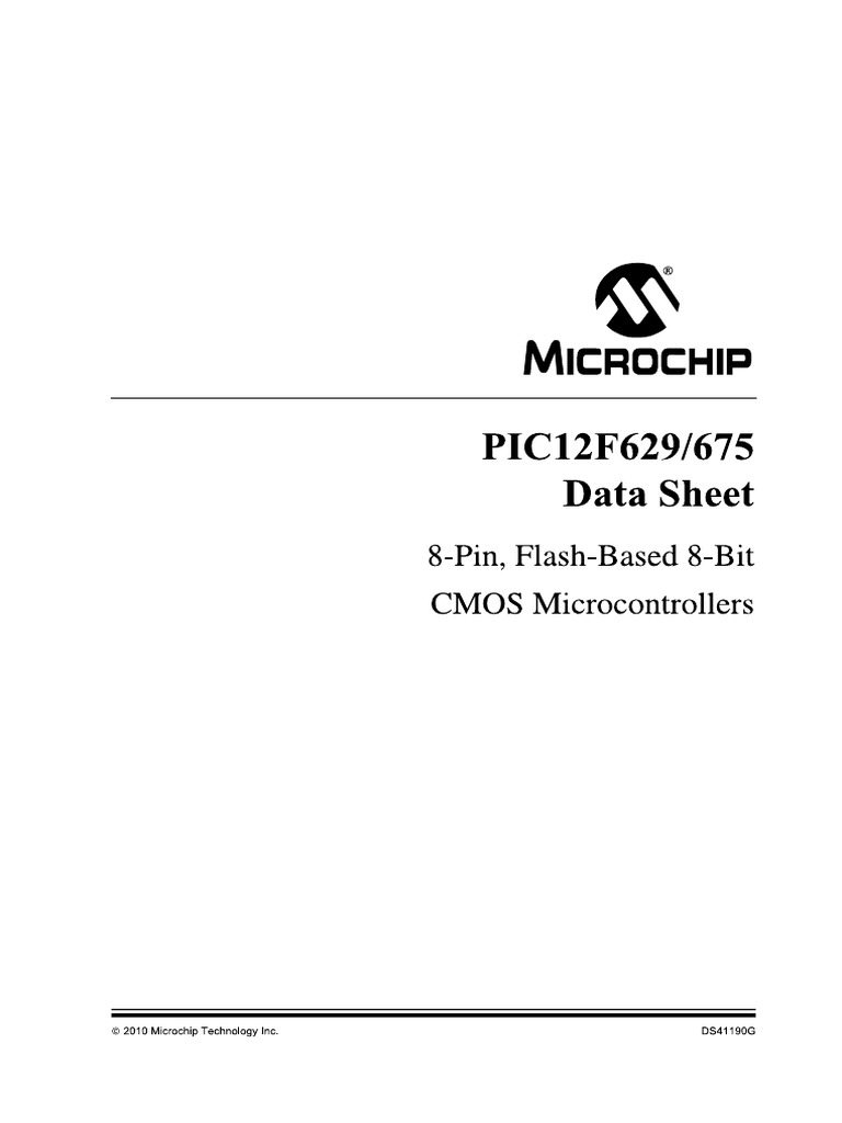 Manual Do PIC12F629 1a20 | PDF