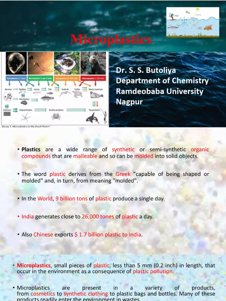Dr. S. S. Butoliya Department of Chemistry Ramdeobaba University Nagpur ...