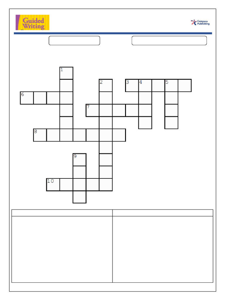 Guided Writing 2_writing worksheet unit 2 | PDF | Shape