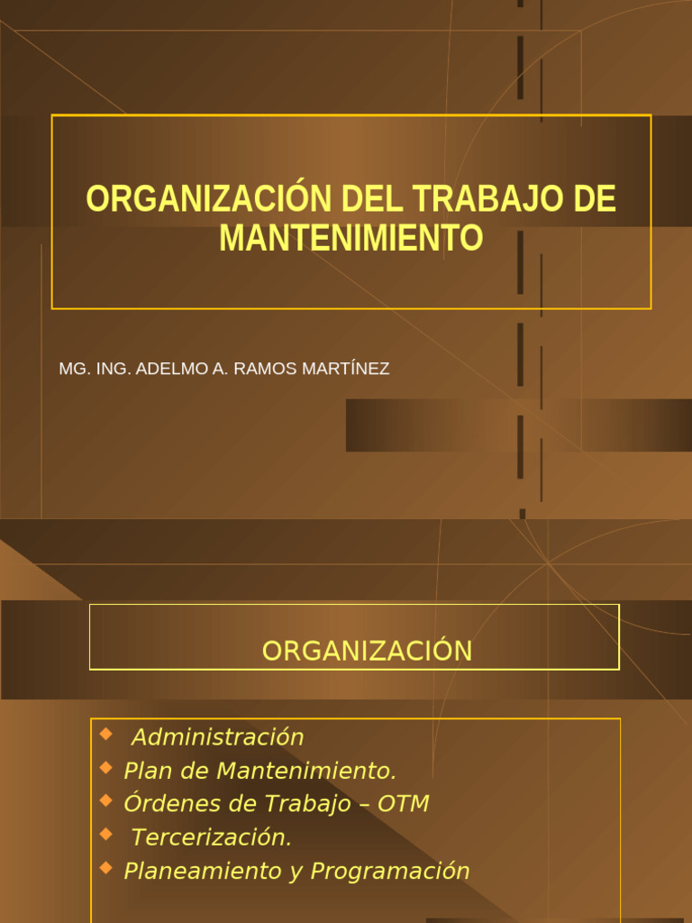 MCST 05 - Organización Del Matto. | PDF | Outsourcing | Indicador de rendimiento