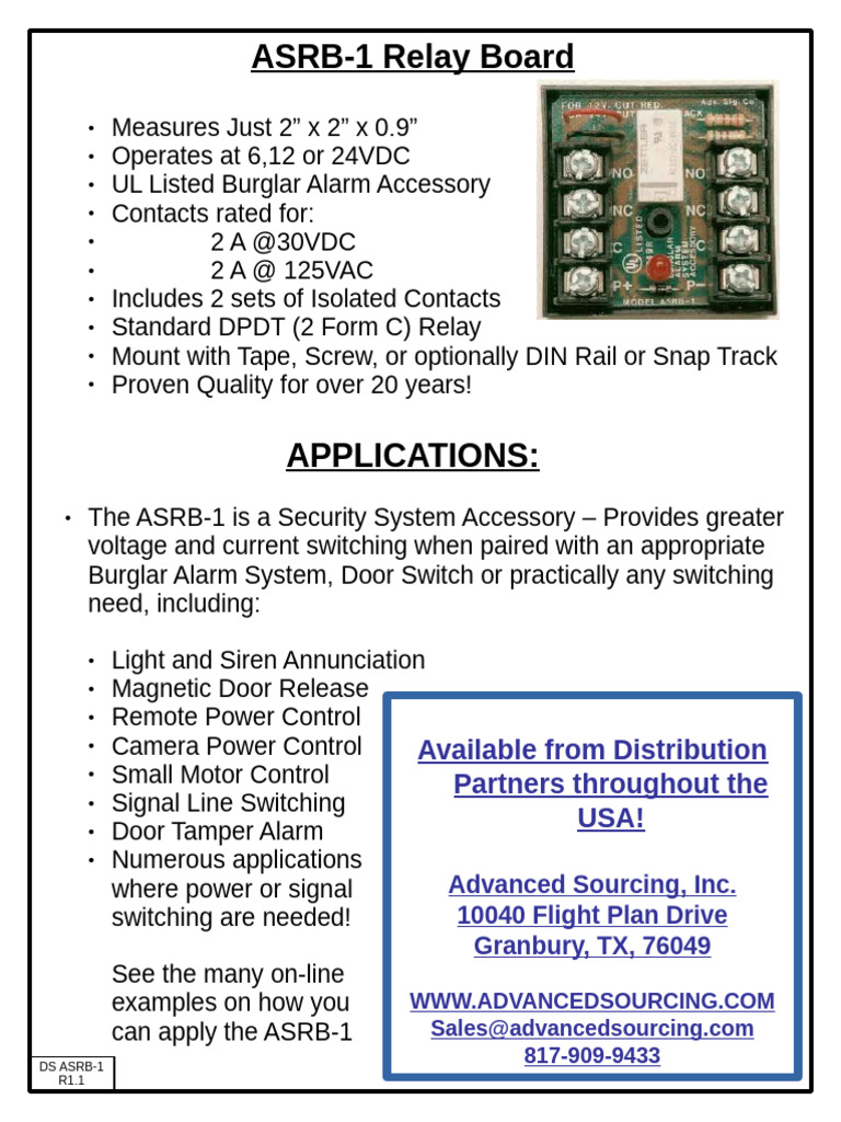 Upload 3T-ASRB1 ProductManual | PDF | Relay | Switch