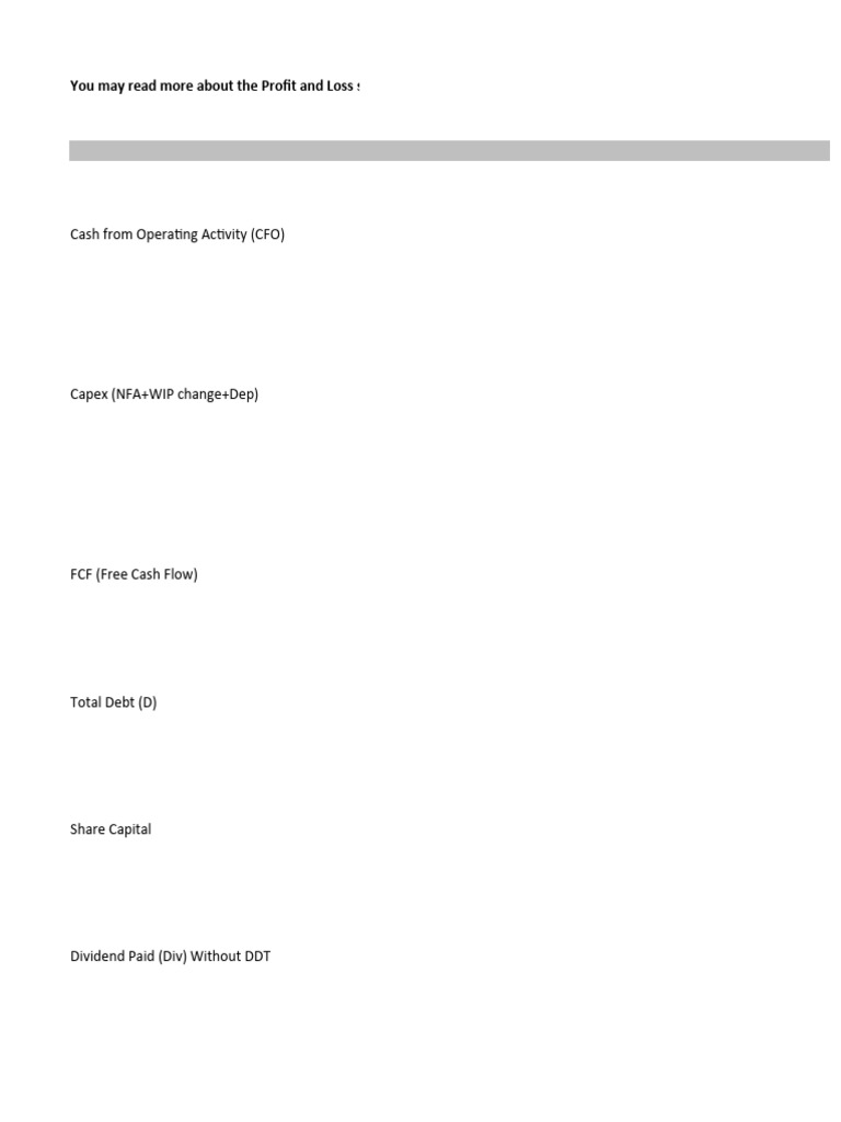 DR Vijay Malik Screener Excel Template v20 PDF Free 1 45 2 | PDF
