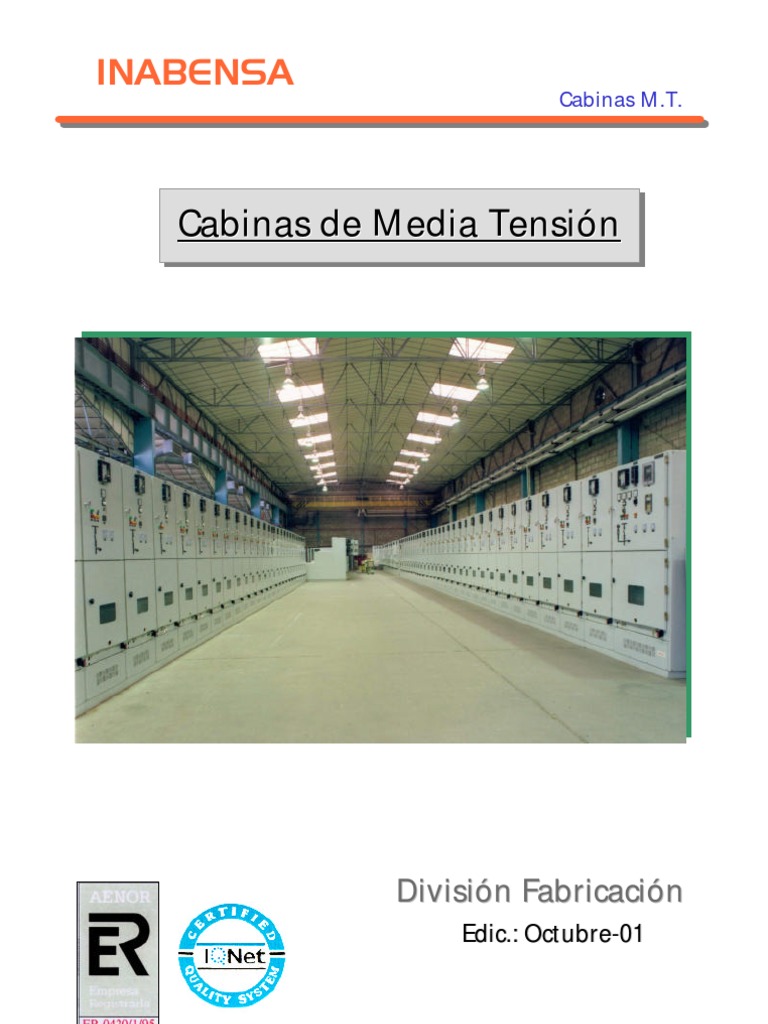 Cabinas de Media Tensión INABENSA | PDF | Transformador | Cobre