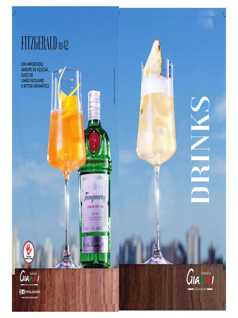 Cardápio Menu Drinks - Web (2.. | PDF
