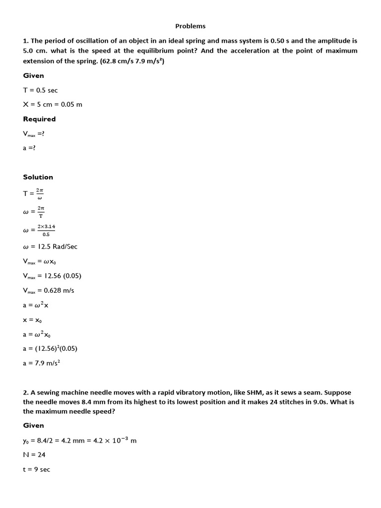 CH # 11 Class 11 Physics Sindh Text Book Board Exam | PDF | Pendulum | Physics
