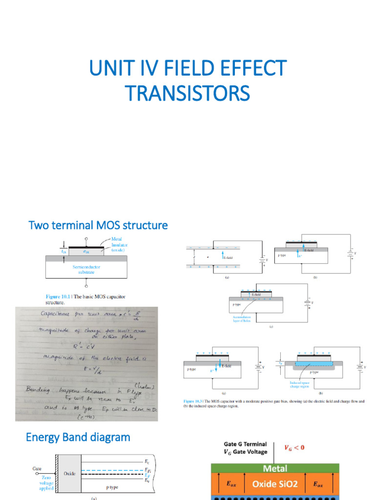 Understanding MOSFET Operation and Characteristics | PDF | Mosfet ...