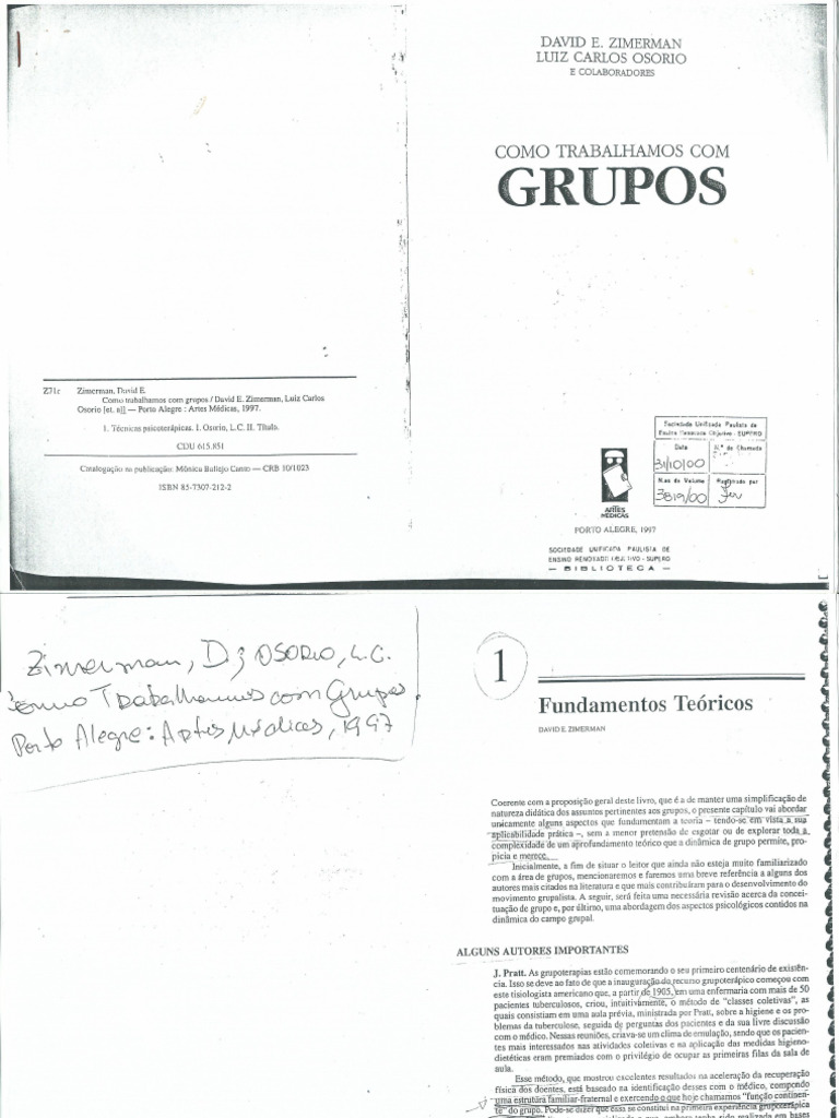 Como Trabalharmos Com Grupos 2 | PDF