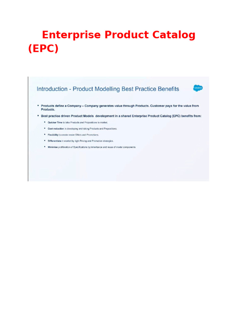 Enterprise Product Catalog | PDF