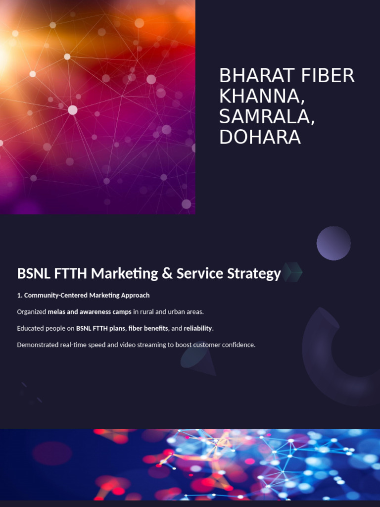 Bharat Fiber Khanna, Samrala, Dohara | PDF | Fiber To The X