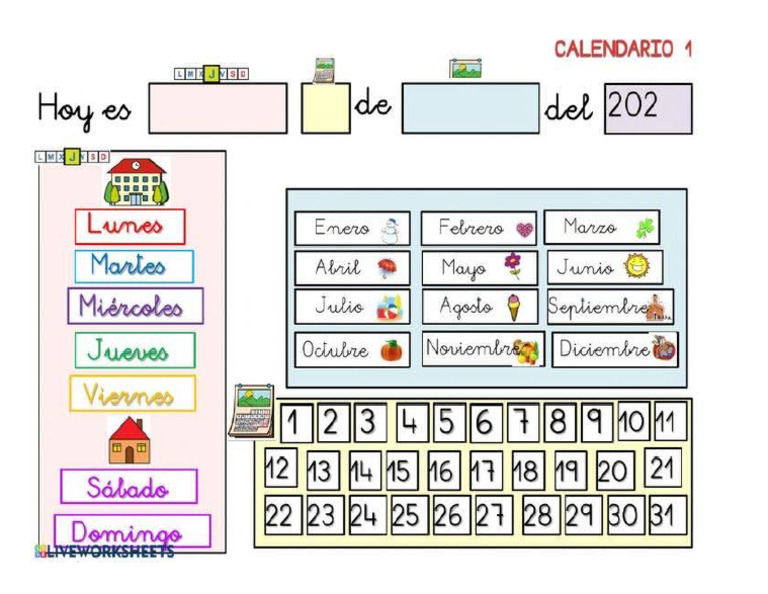 Calendario Visual | PDF
