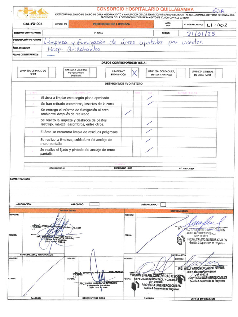 Prot - Li - 003 | PDF