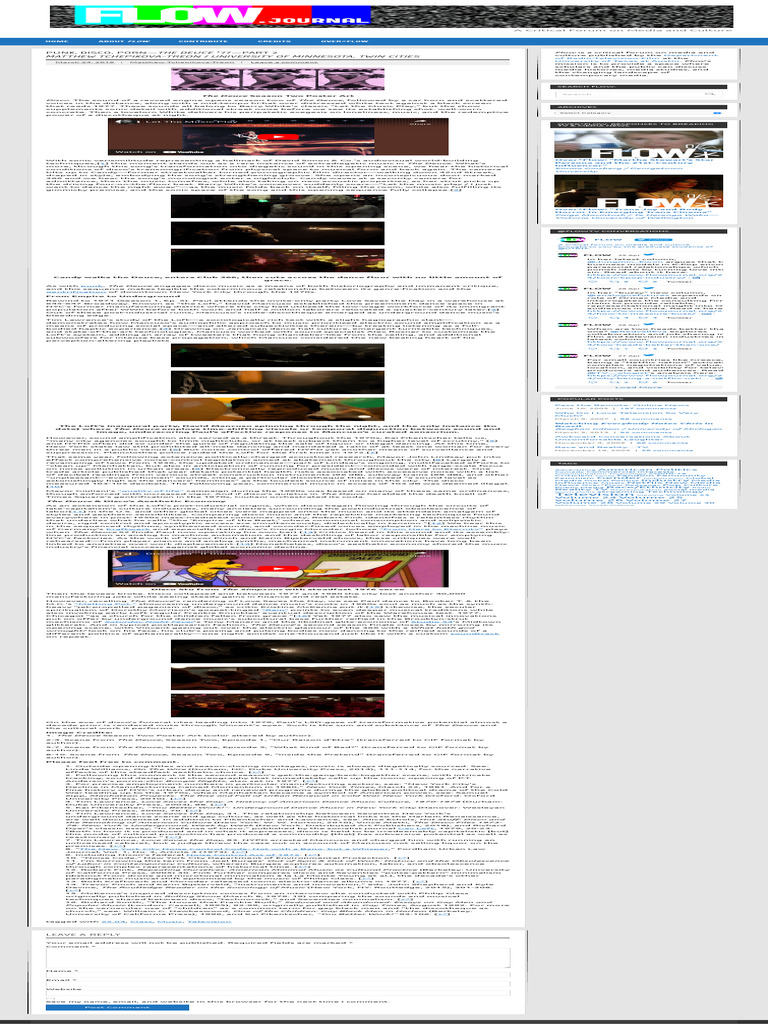 Punk, Disco, Porn-The Deuce '77-Part 2 Matthew Tchepikova-Treon ...