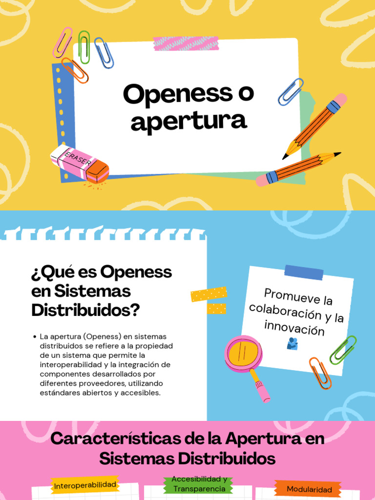 Openess en Sistemas Distribuidos | PDF