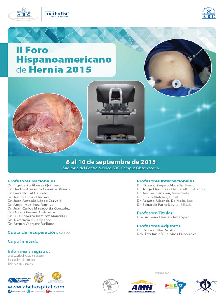 Poster Hernia V4 10julio2015 | PDF