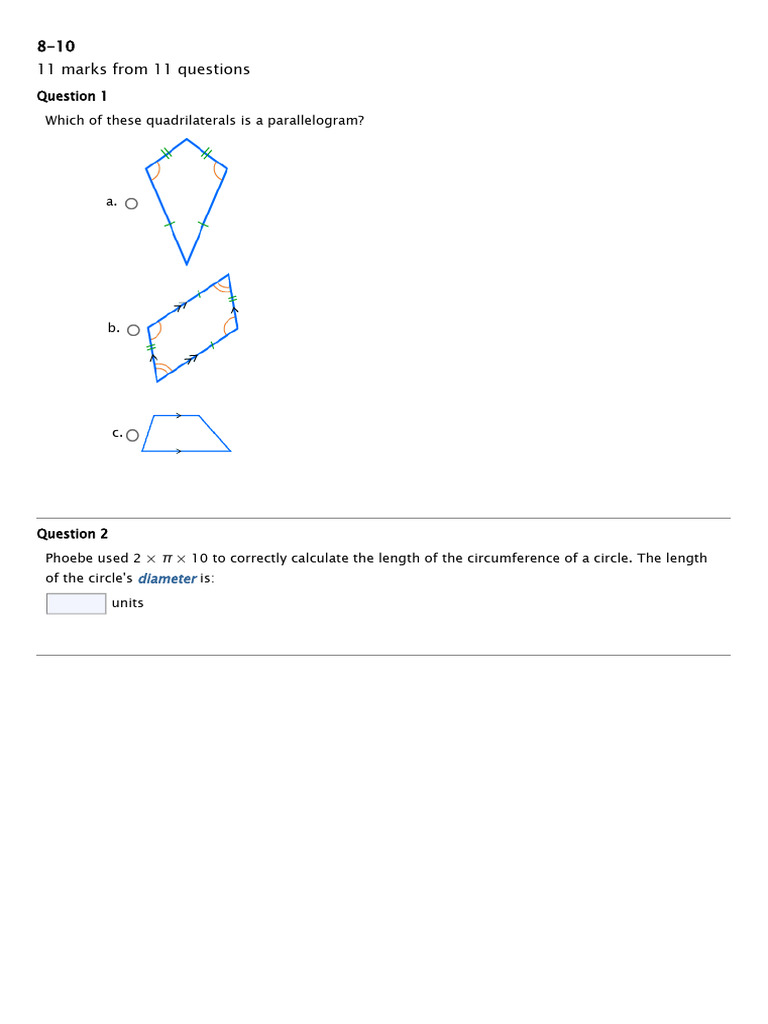 Math Questions and Answers Guide | PDF