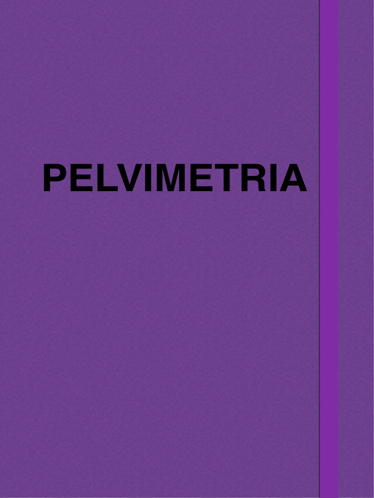 Pelvimetria Pdf