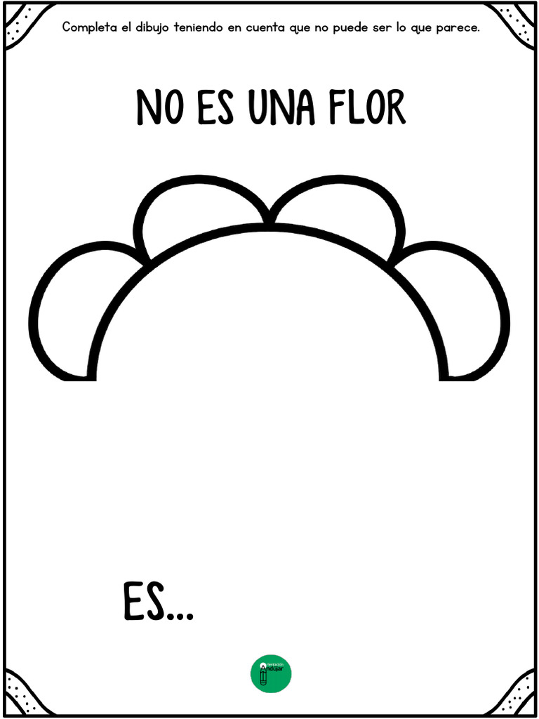 Completa el Dibujo Creativo | PDF