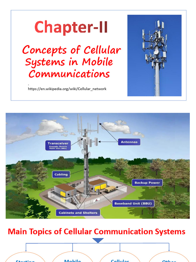 خلوية | PDF | Cellular Network | Radio